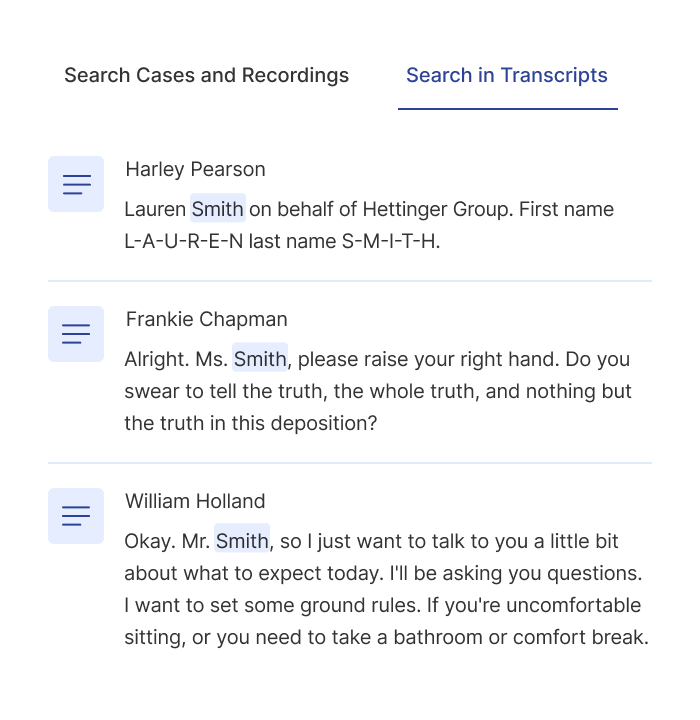 Parrot – Transcripts